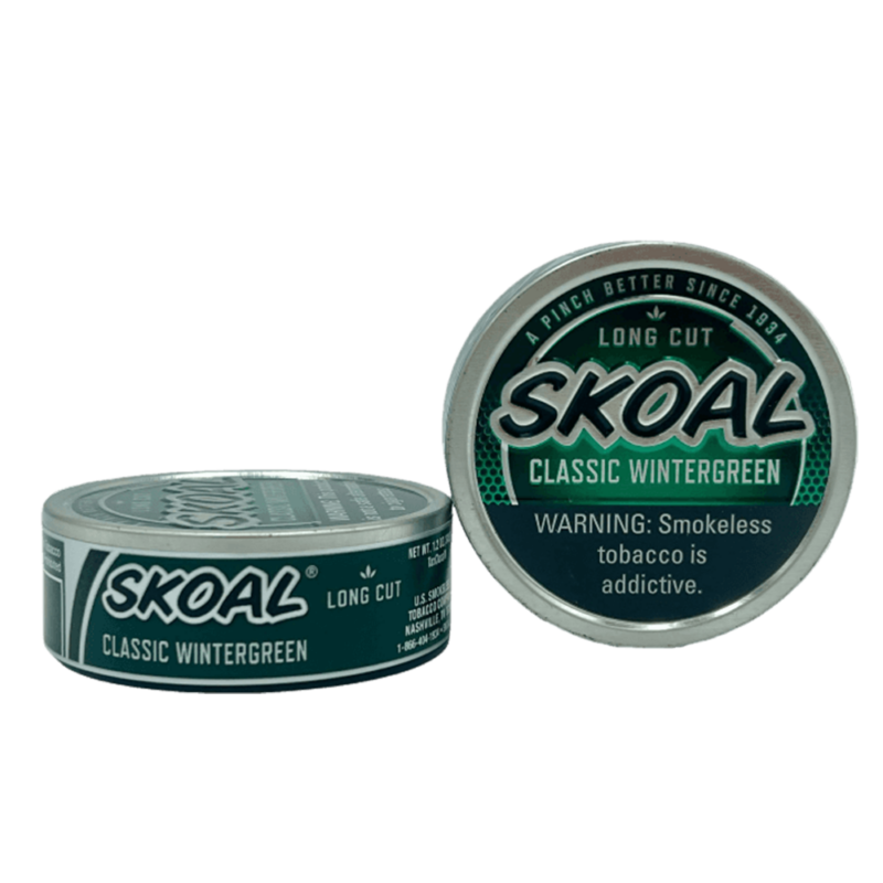 Skoal Classic Wintergreen Long Cut Dip - Native Smokes Canada